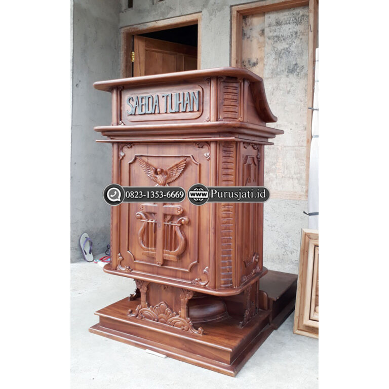 Mimbar Gereja Sabda Tuhan | Purusjati.id⚜️